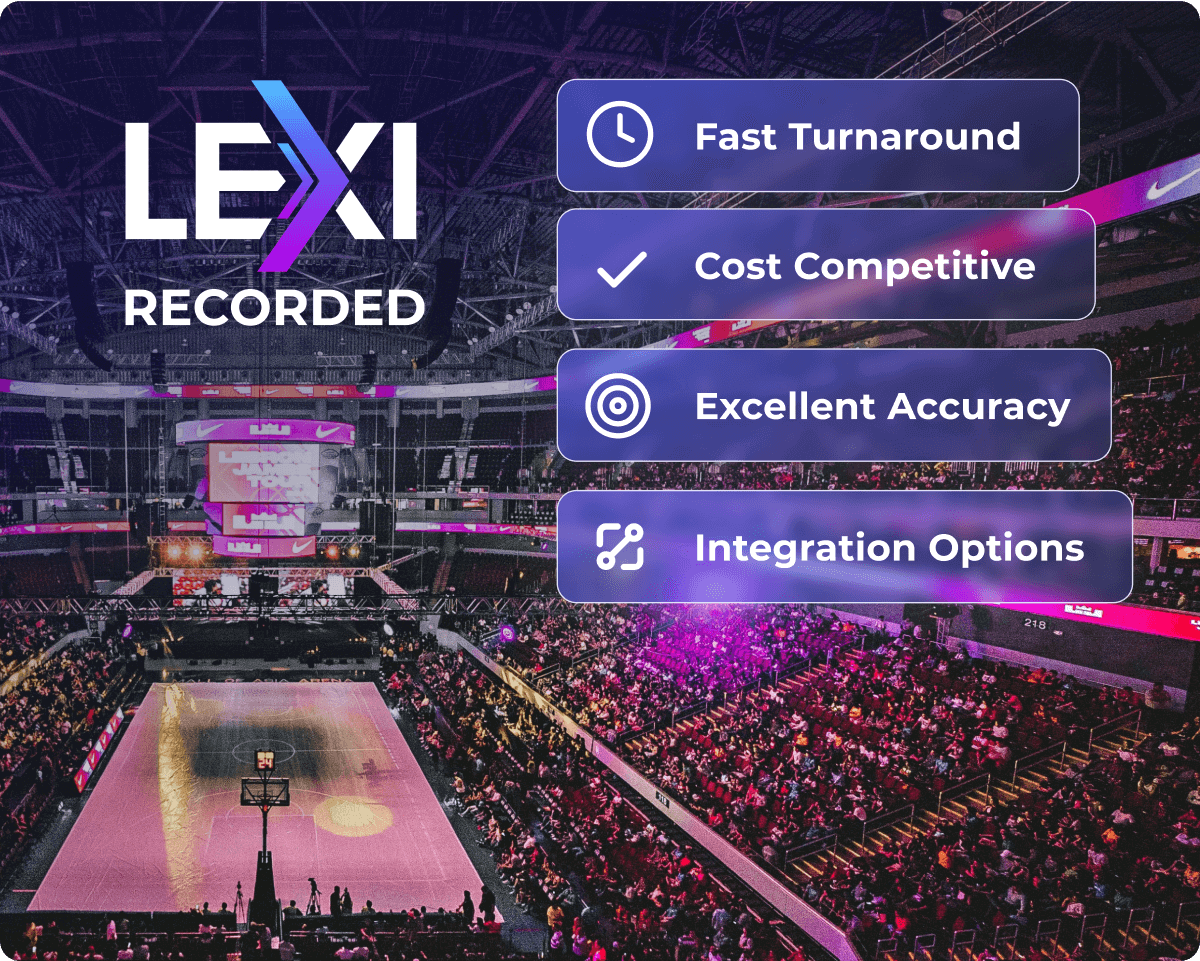 LEXI Recorded: Quick & Easy Captioning for Recorded Content